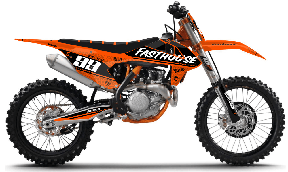 Kit déco KTM SX / SXF FASTHOUSE 22 50 65 85 125 250 350 450