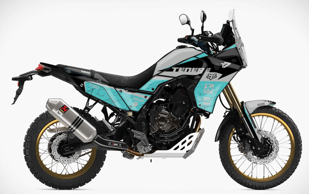 Kit déco Yamaha 700 TENERE MARBLE Séries 3 - NG kit déco T7