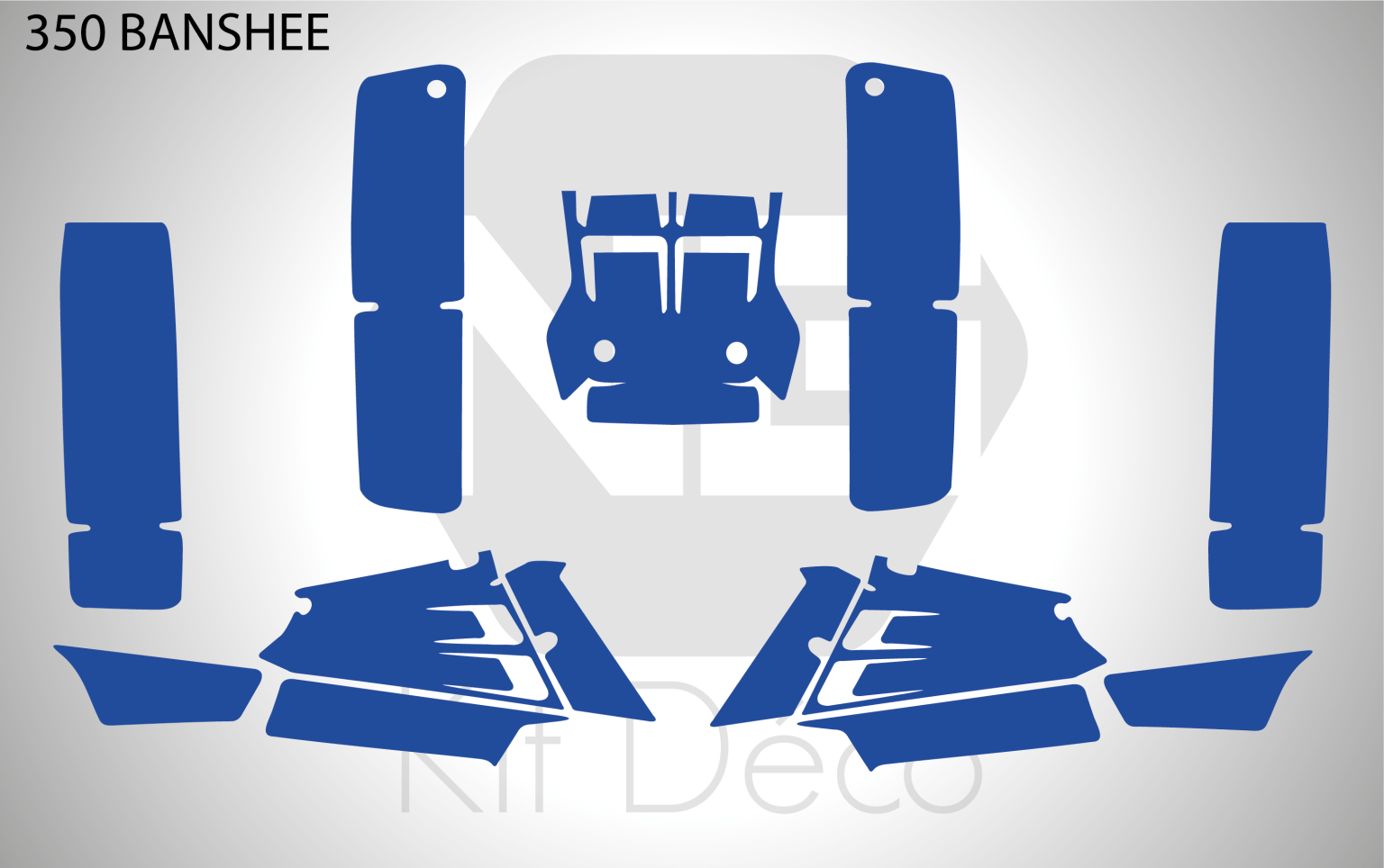 Gabarit / Template YAMAHA 350 BANSHEE - NG kit déco