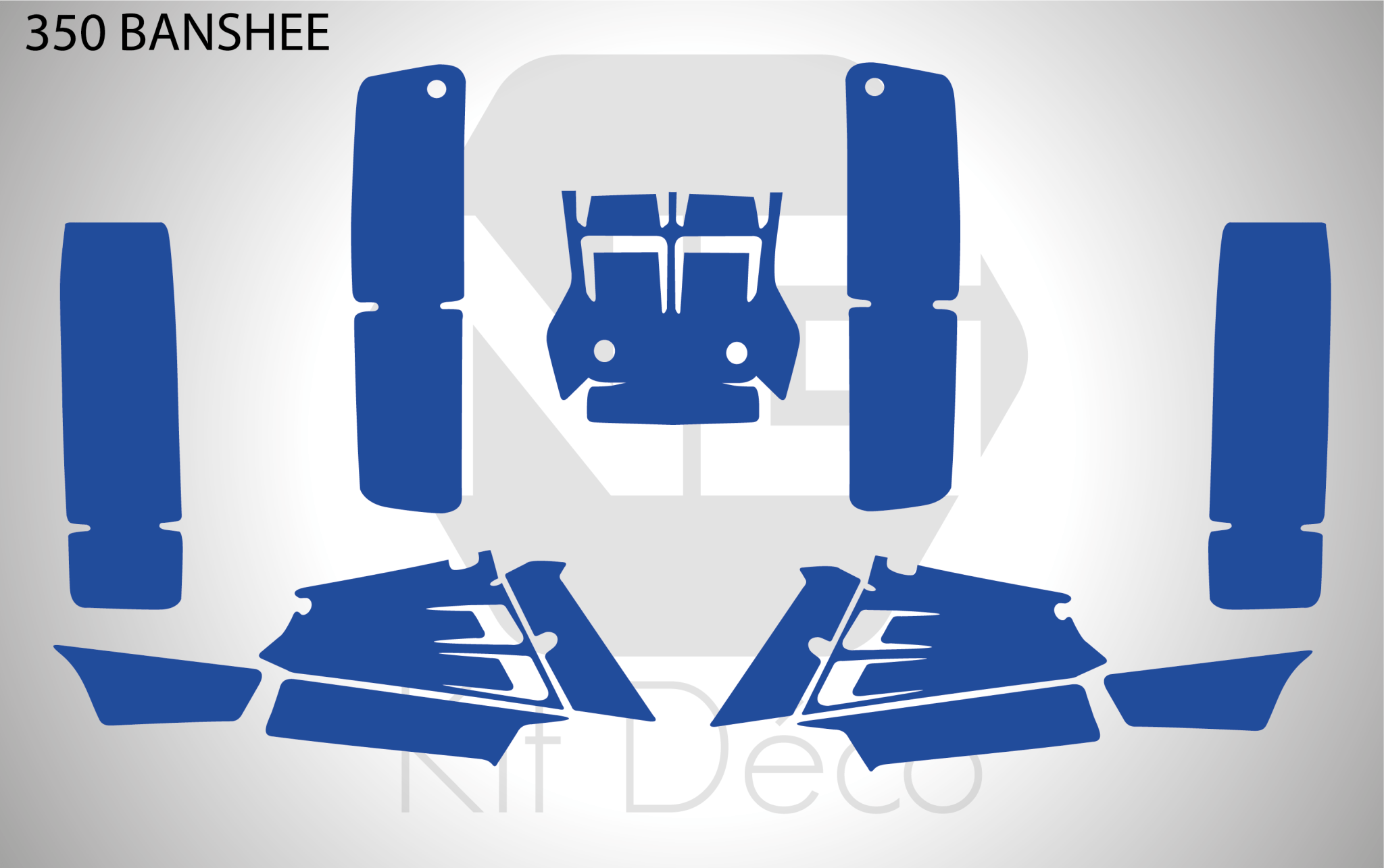 Gabarit / Template YAMAHA 350 BANSHEE - NG kit déco