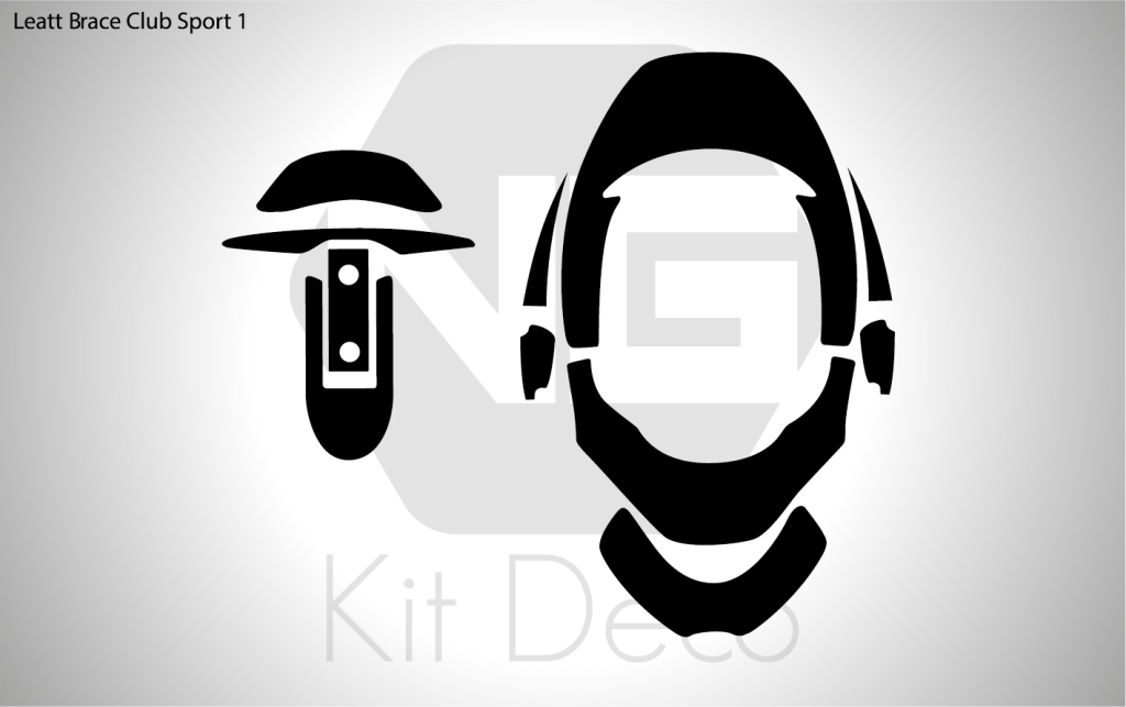Gabarit / Template Leatt Brace Club Sport 1 - NG kit déco