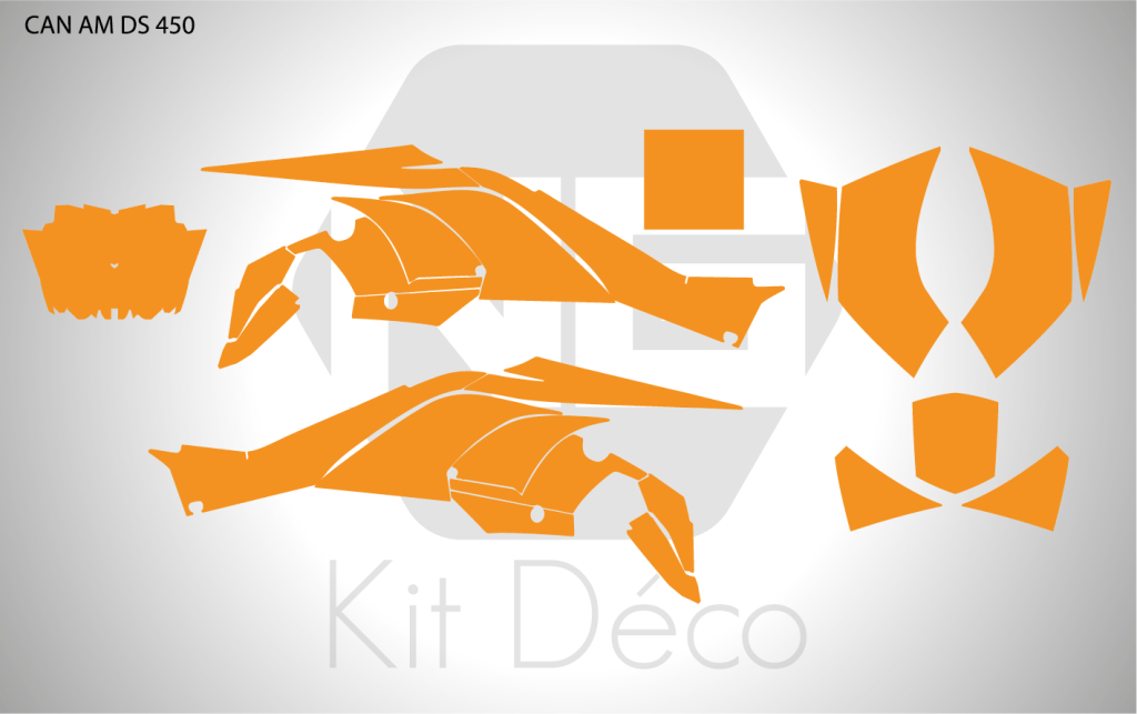 template atv GABARIT QUAD - NG kit déco