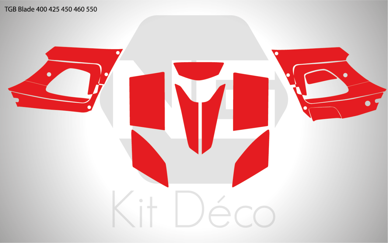 Gabarit / Template TGB Target - NG kit déco