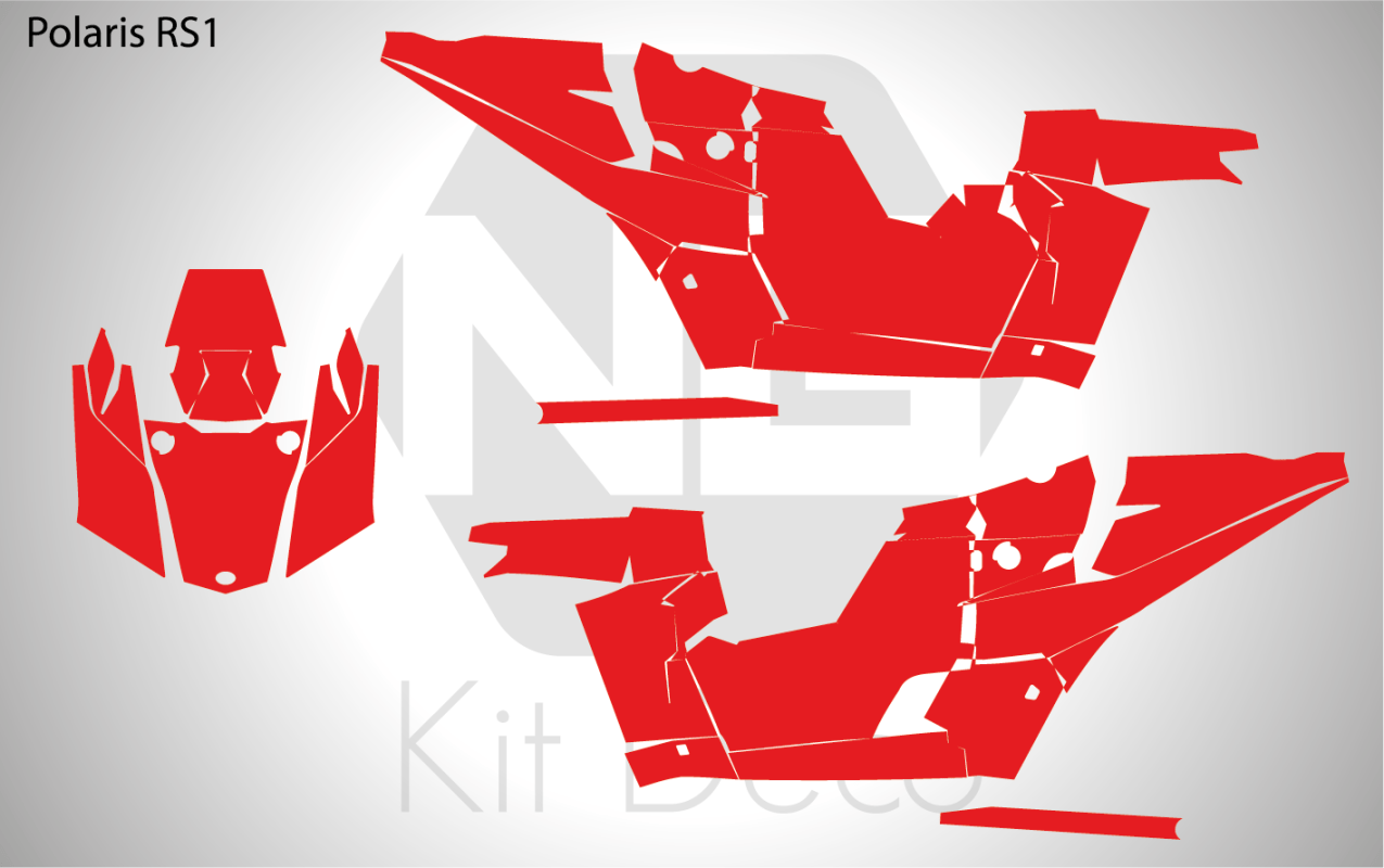 gabarit template ssv POLARIS - NG kit déco