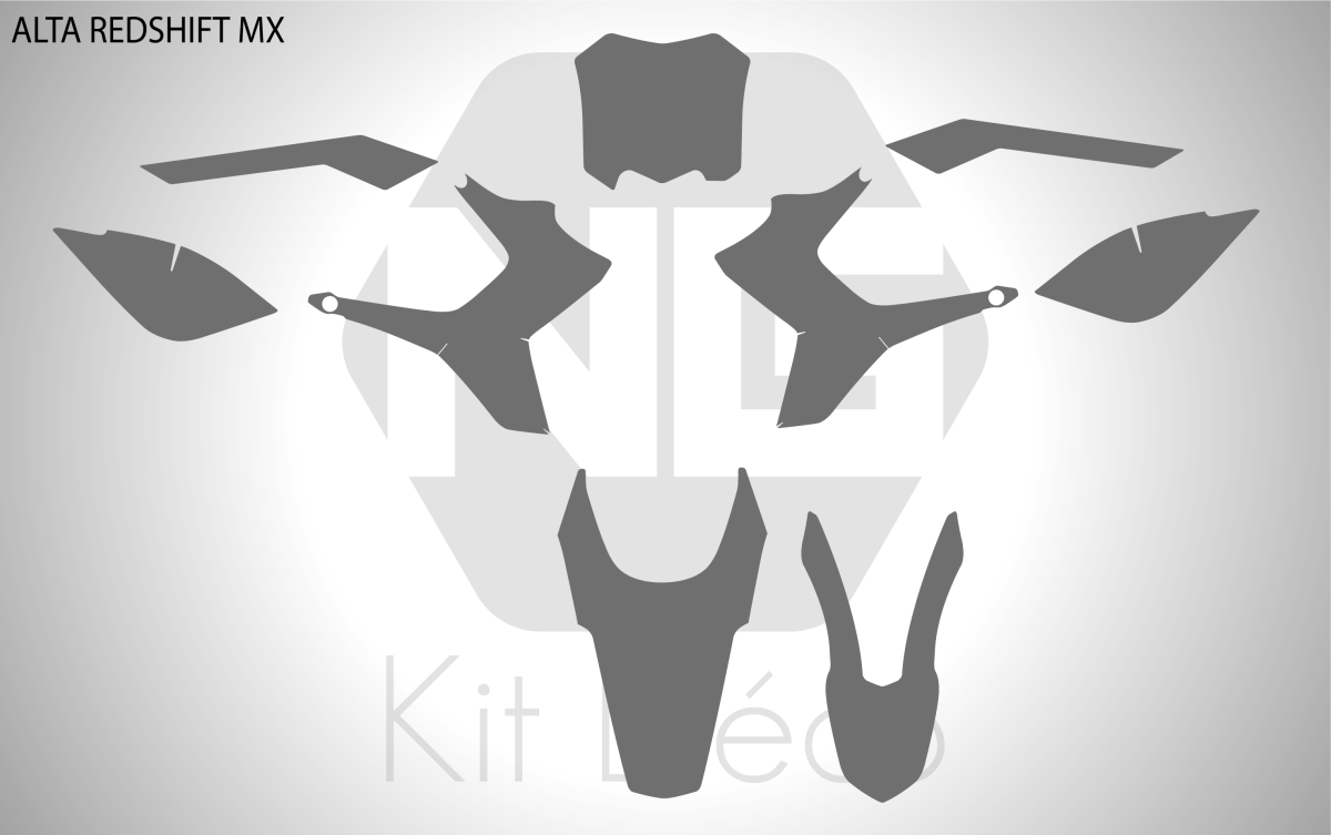 Gabarit / Template ALTA Motor REDSHIFT MX - NG kit déco