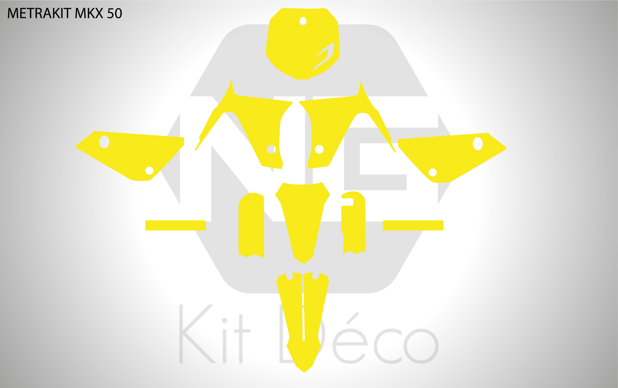 Gabarit / Template METRAKIT MKX 50 - NG kit déco