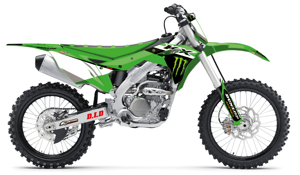 Kit déco Kawasaki KX / KLX / KXF FACTORY 2023 60 65 80 85 110 125 250 450