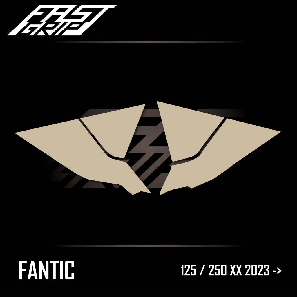 FAST GRIP Protections plaques latérales FANTIC 125 / 250 XX 2023 ...