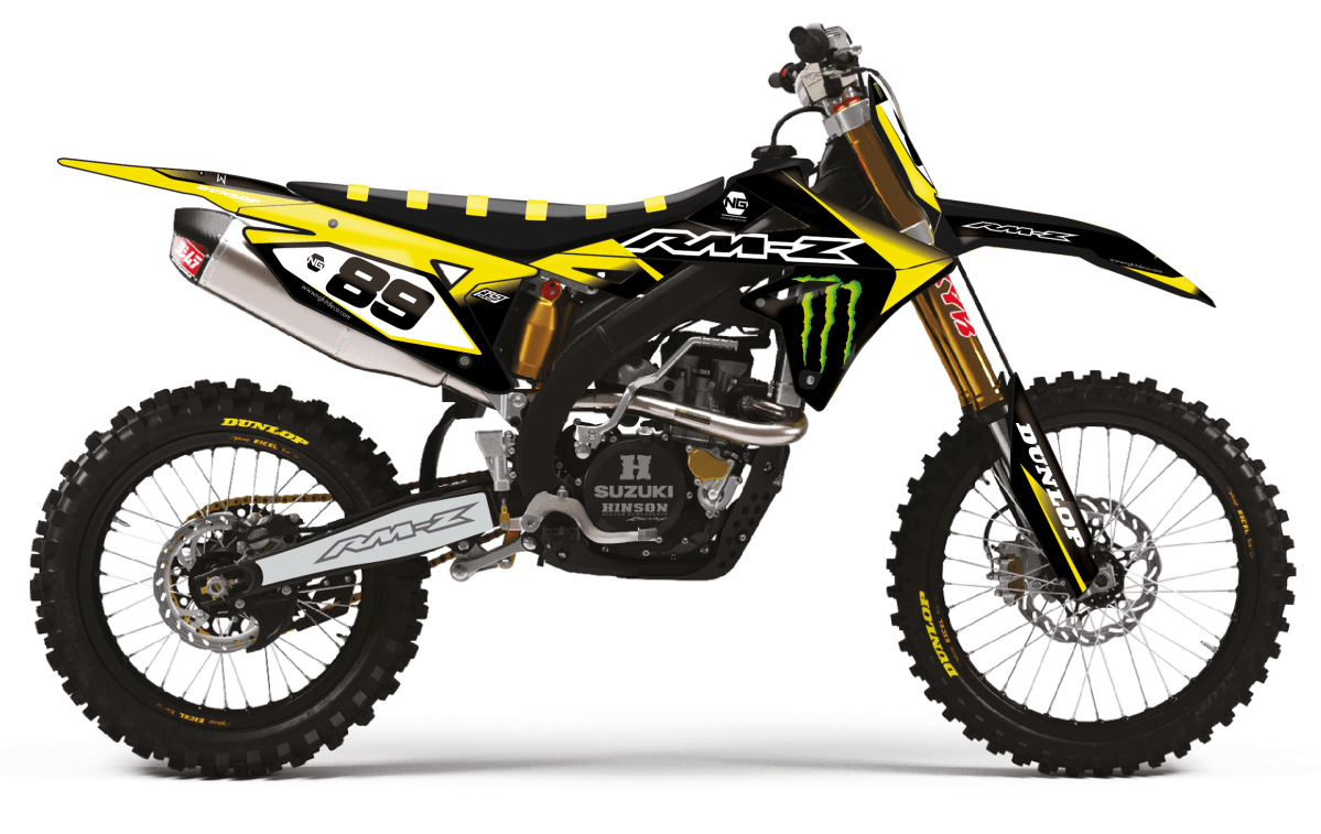 Kit déco Suzuki RM / RMZ DRAG Séries 65 70 85 110 125 250 450