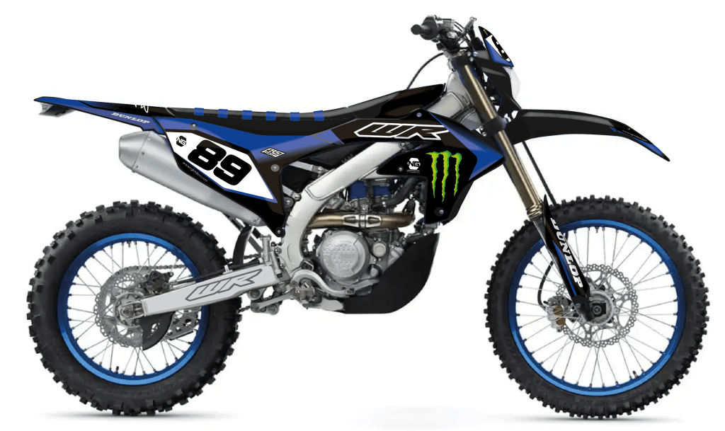 Kit déco YAMAHA WR / WRF / YZE / TTR DRAG Séries 125 230 250 400 426 600