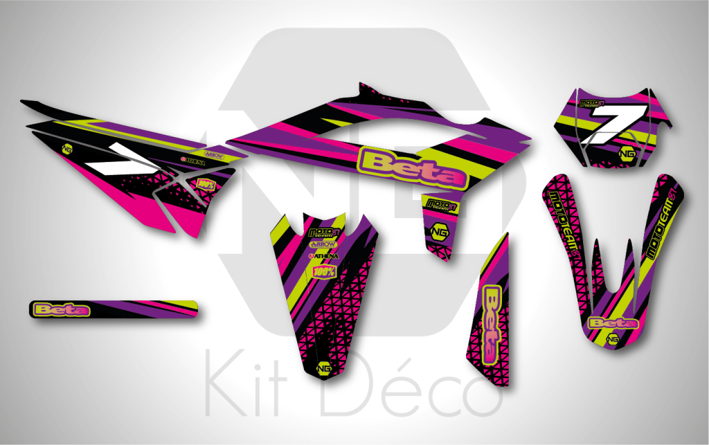 Kit déco BETA 50 RR DRAFT Séries - track sport racing