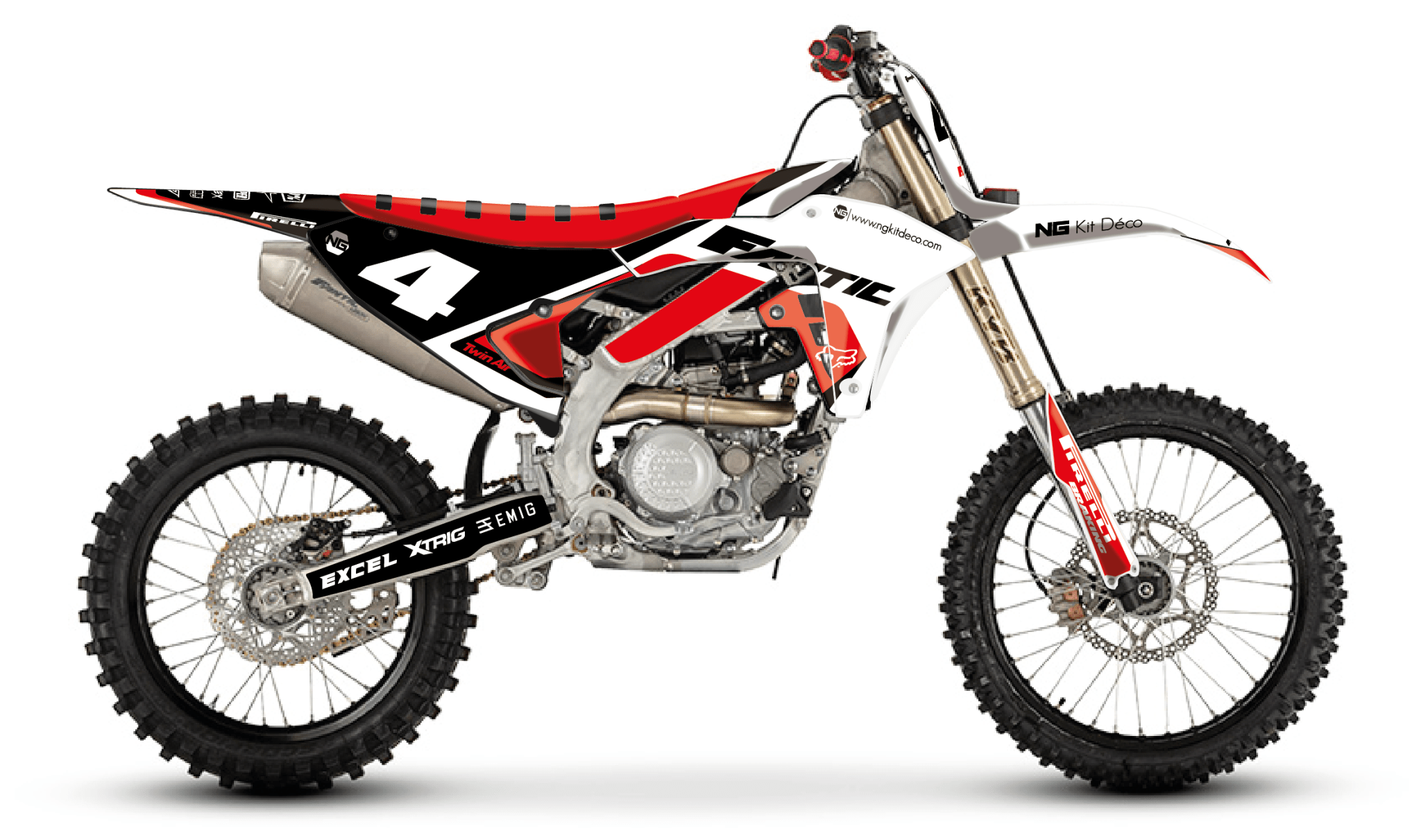 Kit déco FANTIC XX / XXF MERCURE 125 250 450