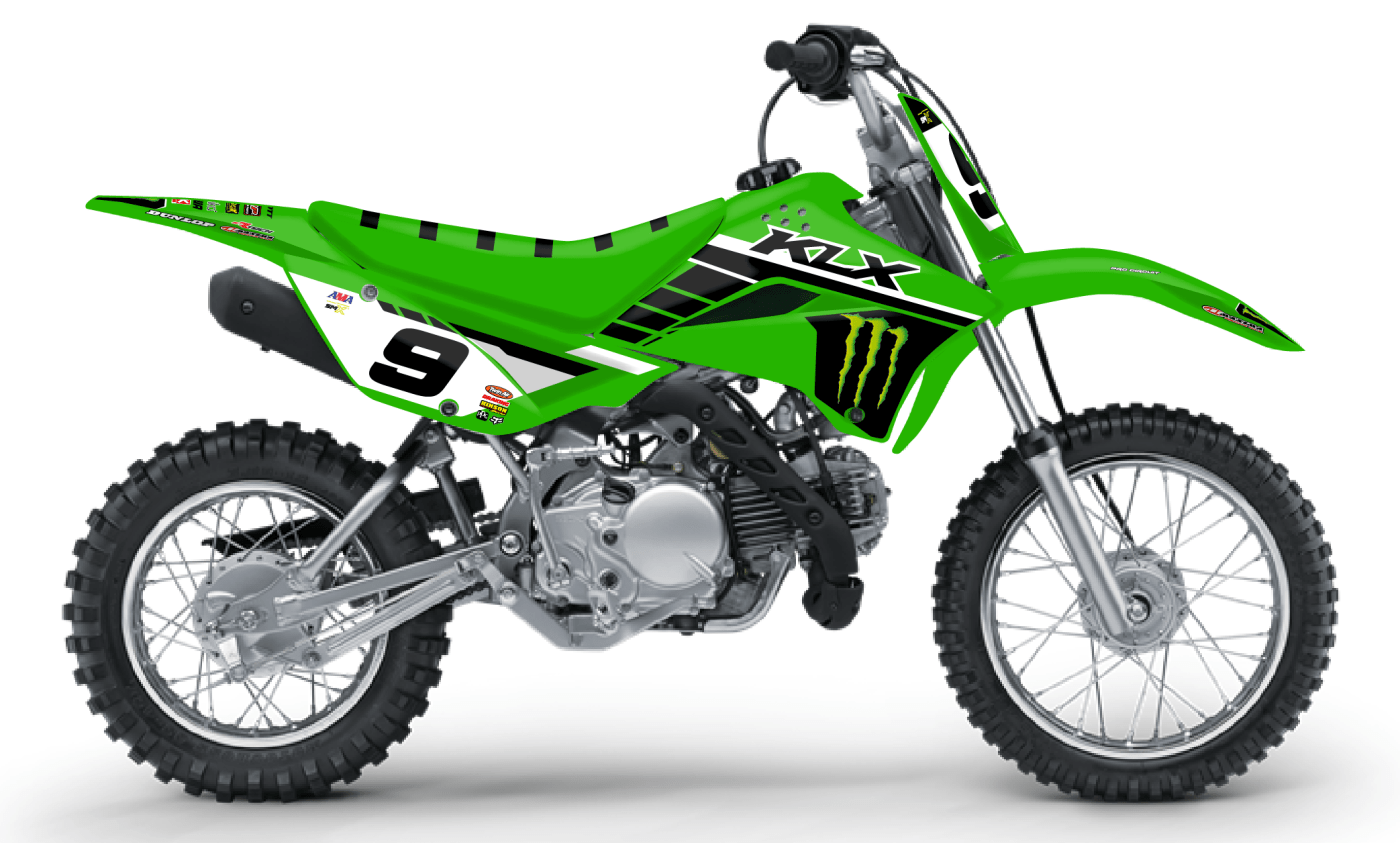 Kit déco Kawasaki KX / KLX / KXF FACTORY 2024 60 65 80 85 110 125 250 450