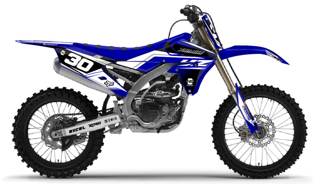 Kit déco Yamaha PW / YZ / YZF BREAK Séries 50 65 80 85 90 110 125 250 450