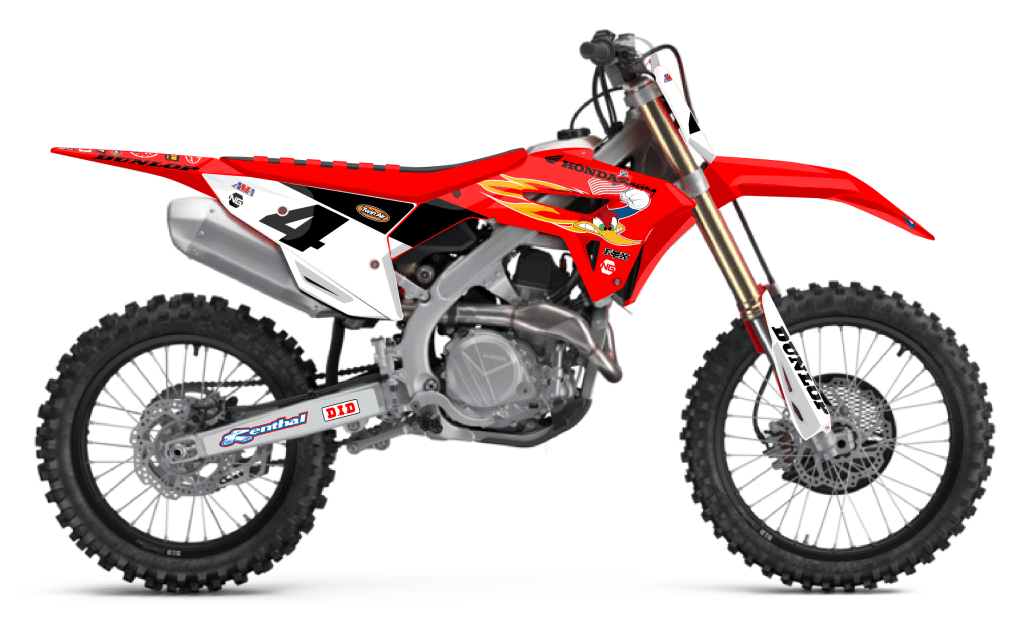 Kit déco Honda QR / CR / CRF WOODY 50 70 80 85 110 125 150 250 450