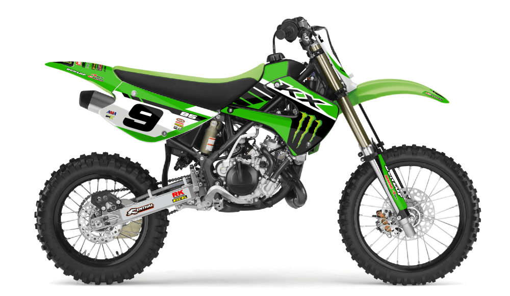 Kit déco Kawasaki KX / KLX / KXF FACTORY 2024 60 65 80 85 110 125 250 450