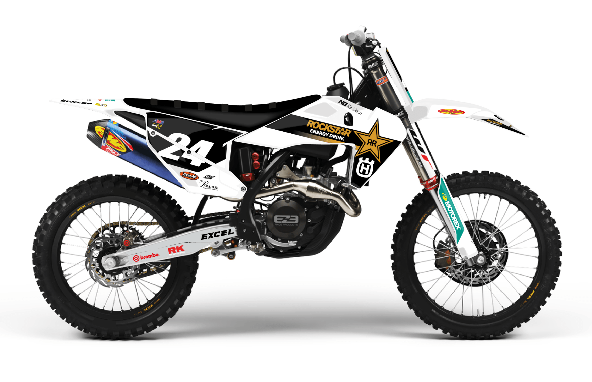 Kit déco Husqvarna TC / FC FACTORY 2024 50 65 85 125 250 350 450