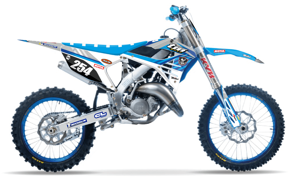 Kit déco TM Racing MX / FI MX Team FRANCE Kid 2024 85 125 144 250 300 ...