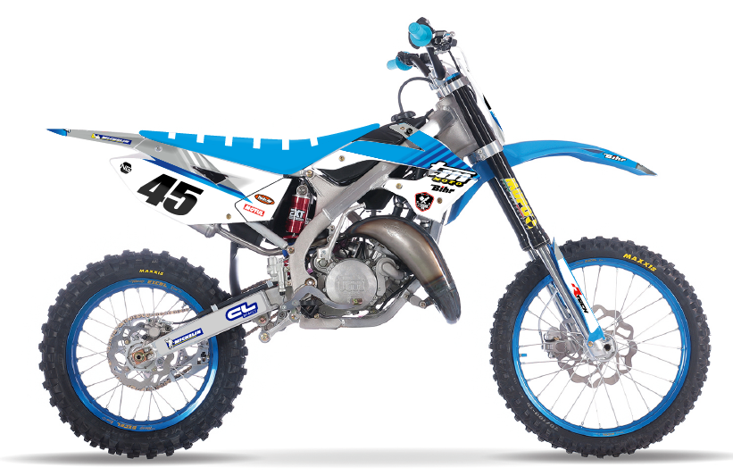 Kit déco TM Racing MX / FI MX Team FRANCE Kid 2024 85 125 144 250 300 ...