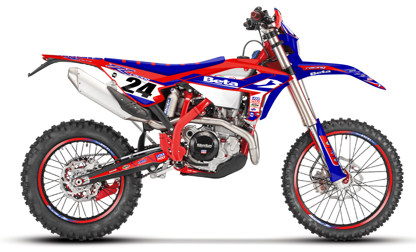 Kit déco BETA RR / LC / Xtrainer FACTORY 2024 125 200 250 300 350 390 ...