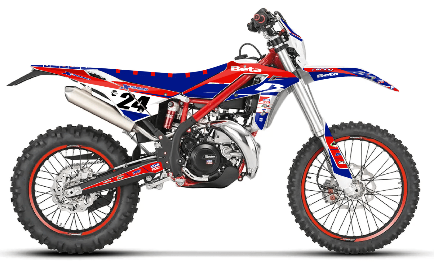 Kit déco BETA RR / LC / Xtrainer FACTORY 2024 125 200 250 300 350 390 ...