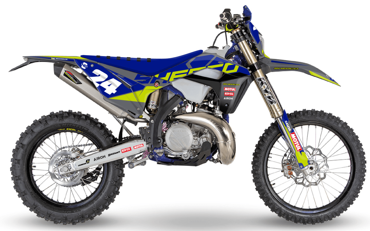 Kit déco SHERCO SE / SEF FACTORY 2024 125 250 300 450 500 4.5 .51
