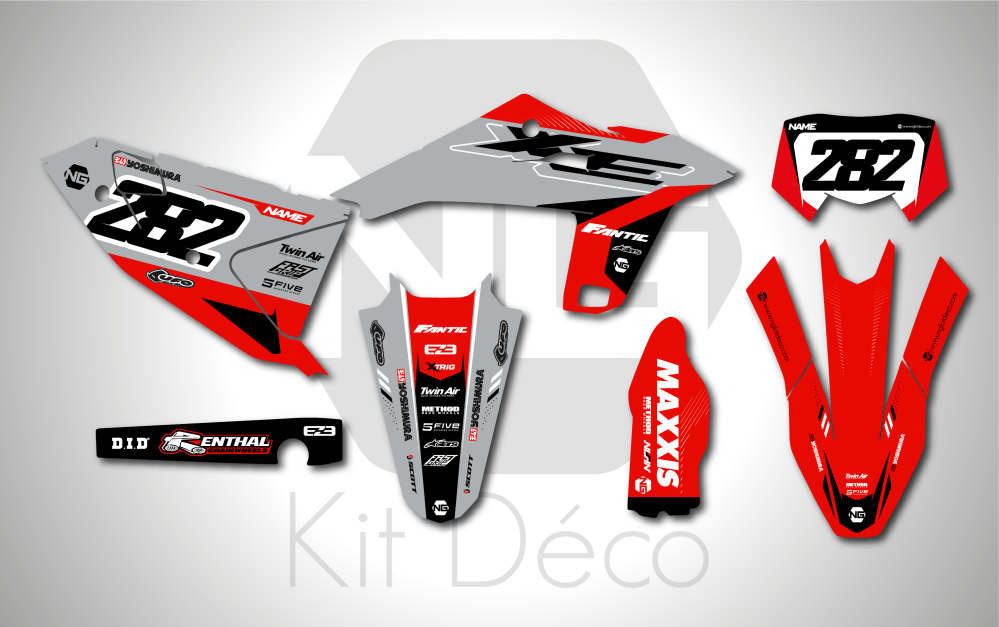 Kit déco FANTIC XE / XEF BIONIC Séries 125 250 450