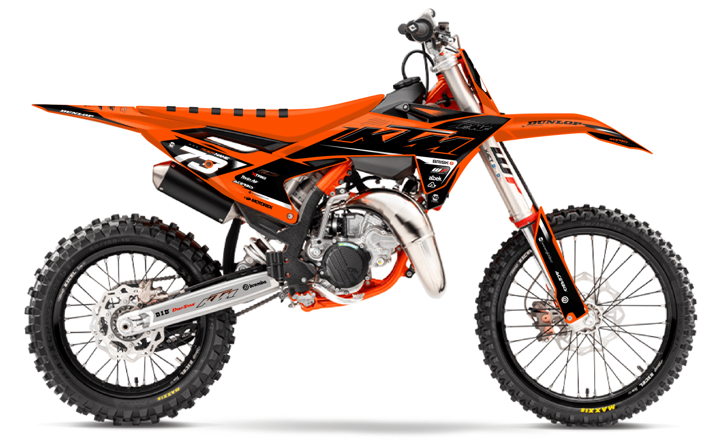 Kit déco KTM SX / SXF ALBA Séries 50 65 85 125 250 350 450
