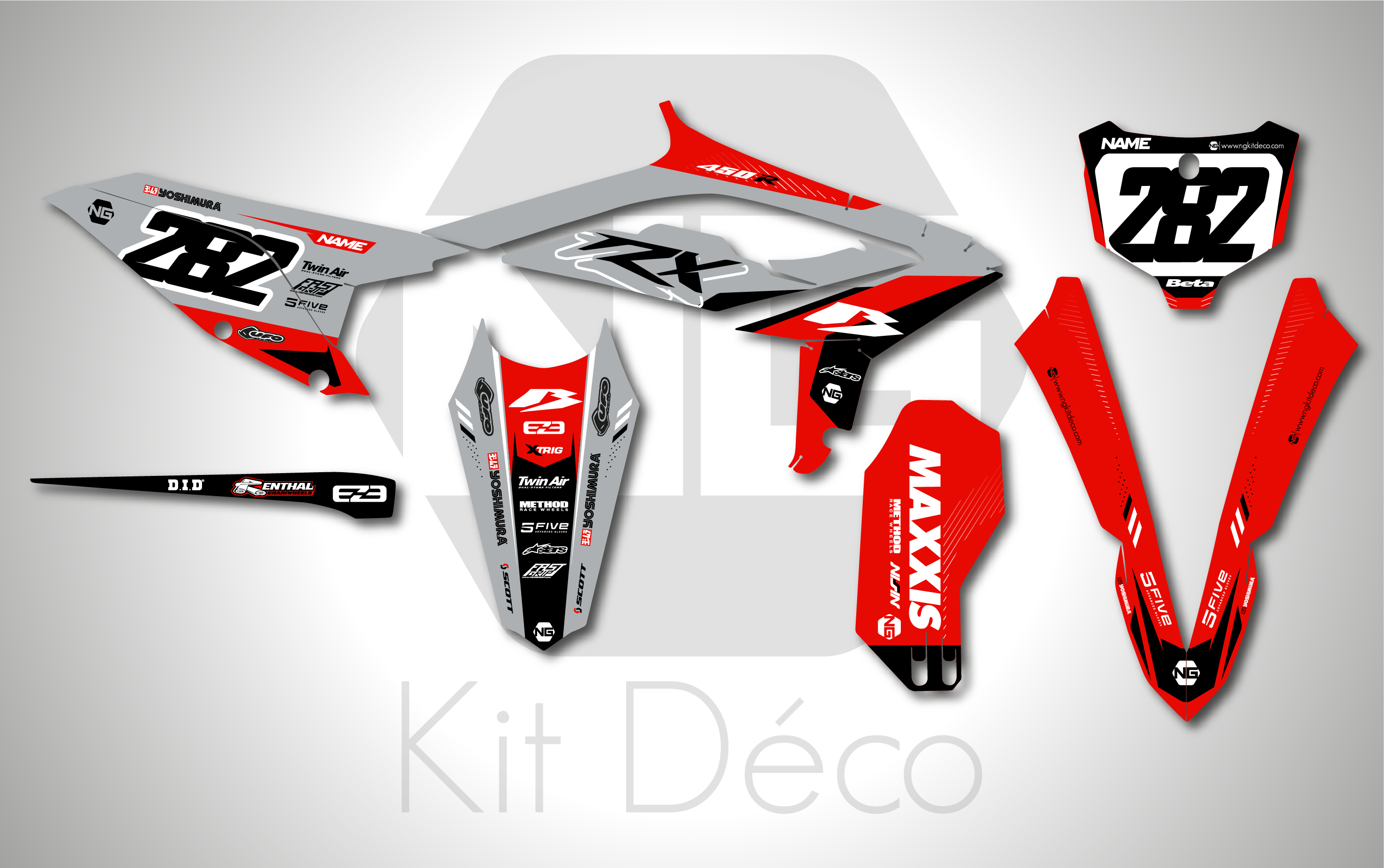 Kit déco Beta RX BIONIC Séries 50 65 85 125 250 350 450