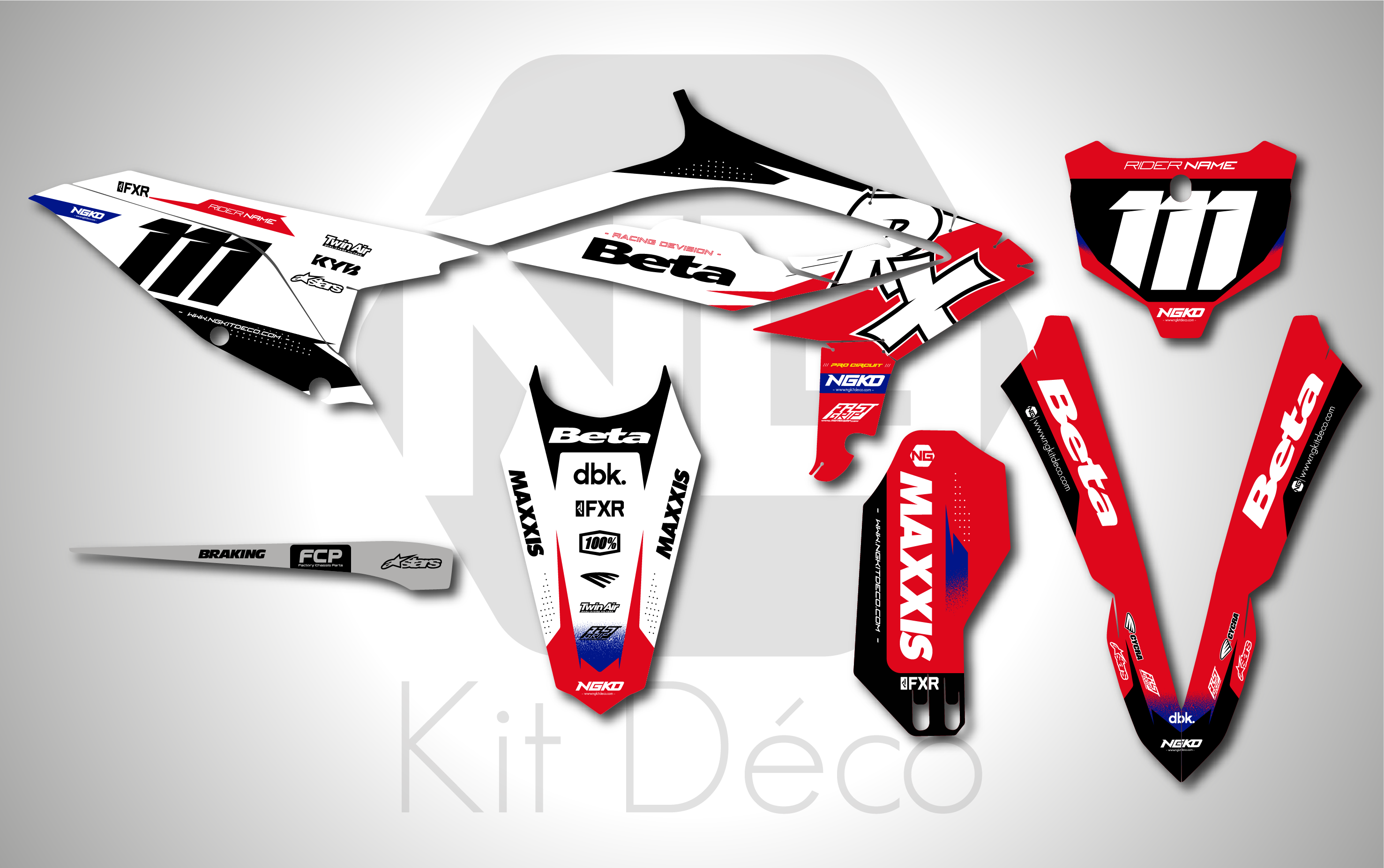 Kit déco Beta RX COL Séries