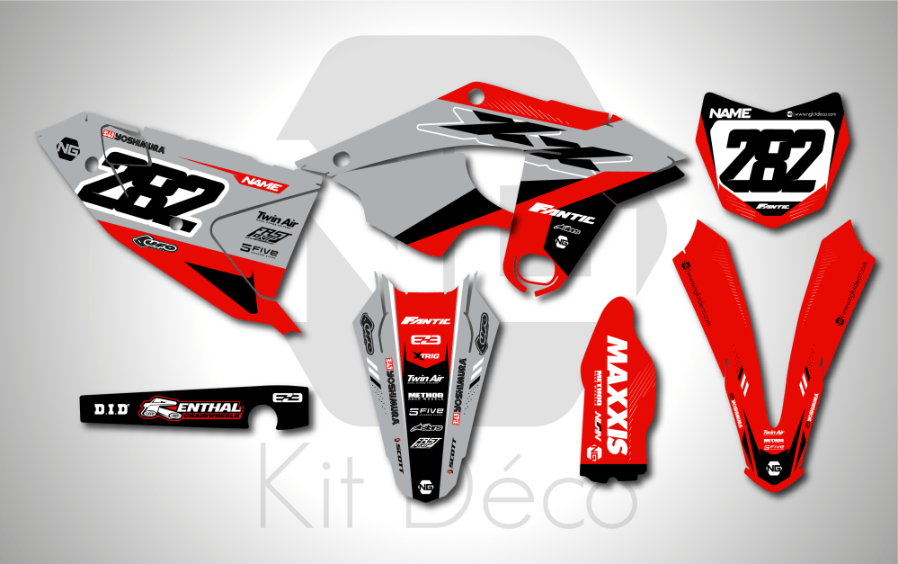 Kit déco FANTIC XX / XXF BIONIC Séries 125 250 450