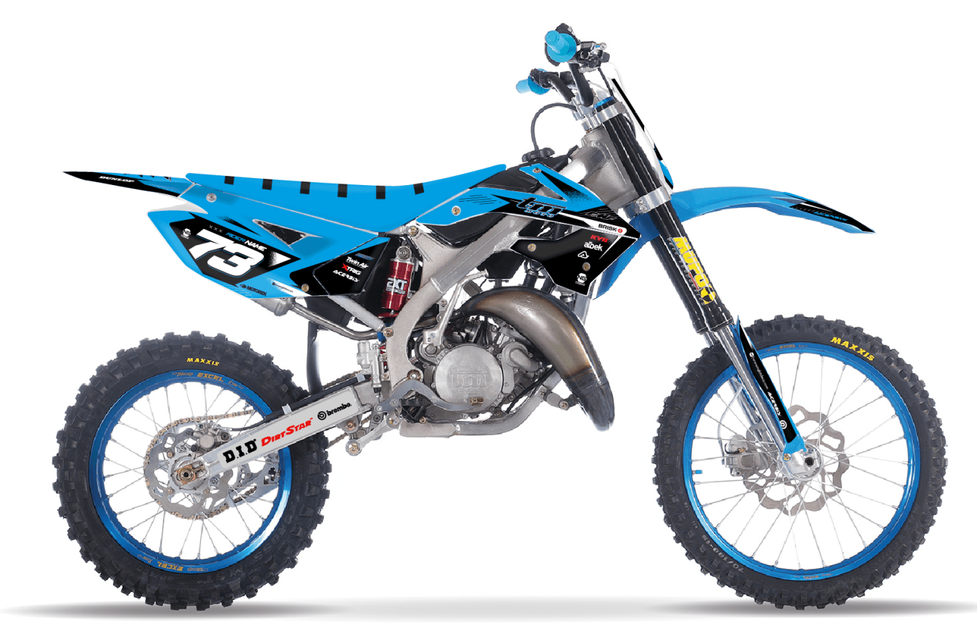 Kit déco TM Racing MX / FI MX ALBA séries 85 125 144 250 300 350 450