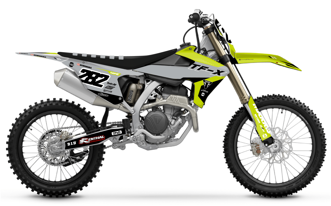 Kit déco TRIUMPH TF X BIONIC Séries 250 450