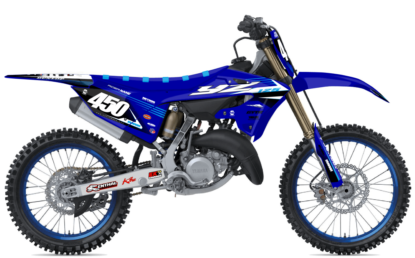 Kit déco Yamaha PW / YZ / YZF ORIGINALITY séries 2025 50 65 80 85 90 ...