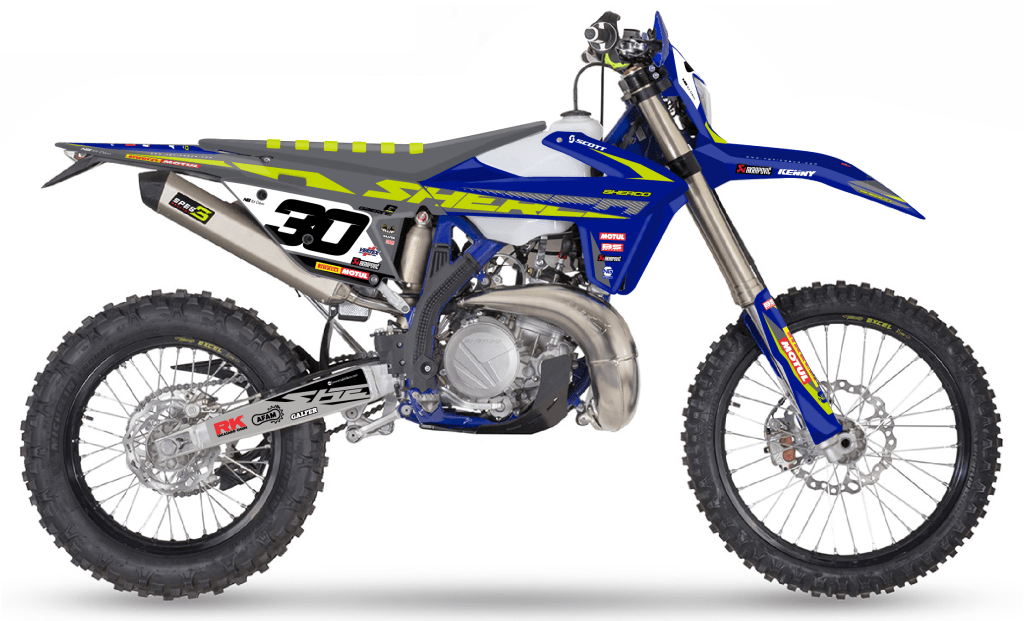 Kit déco SHERCO SE / SEF FACTORY 2025 125 250 300 450 500 4.5 .51