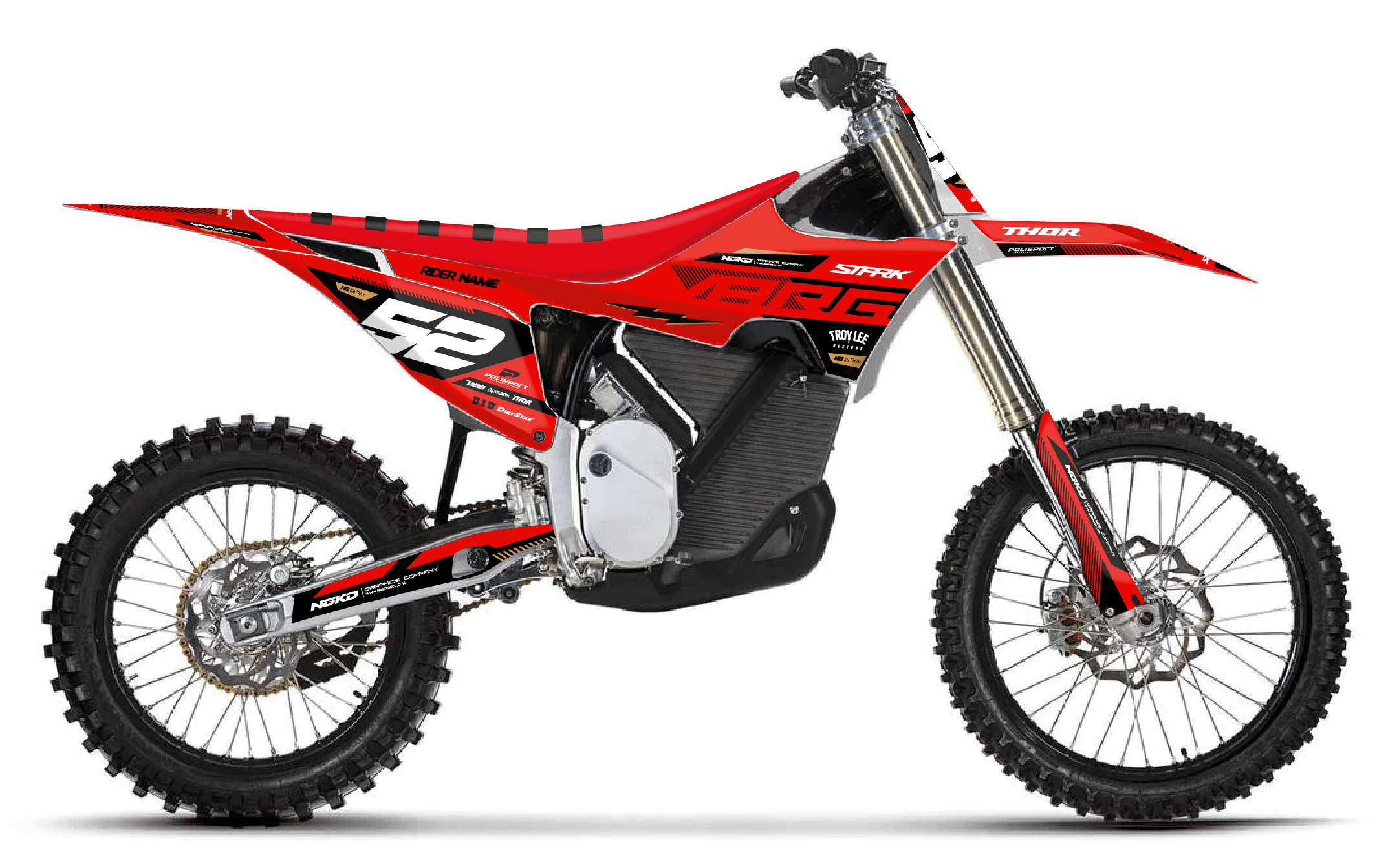 Kit déco Stark Future VARG SCRATCH Séries