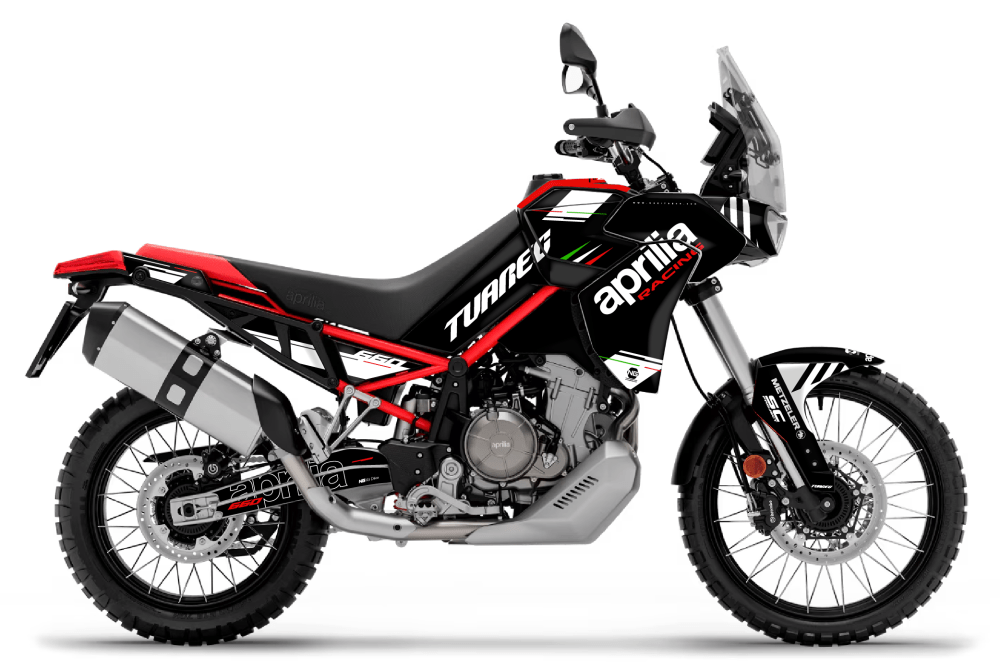 Kit déco Aprilia 660 TUAREG DARK Séries - NG kit déco